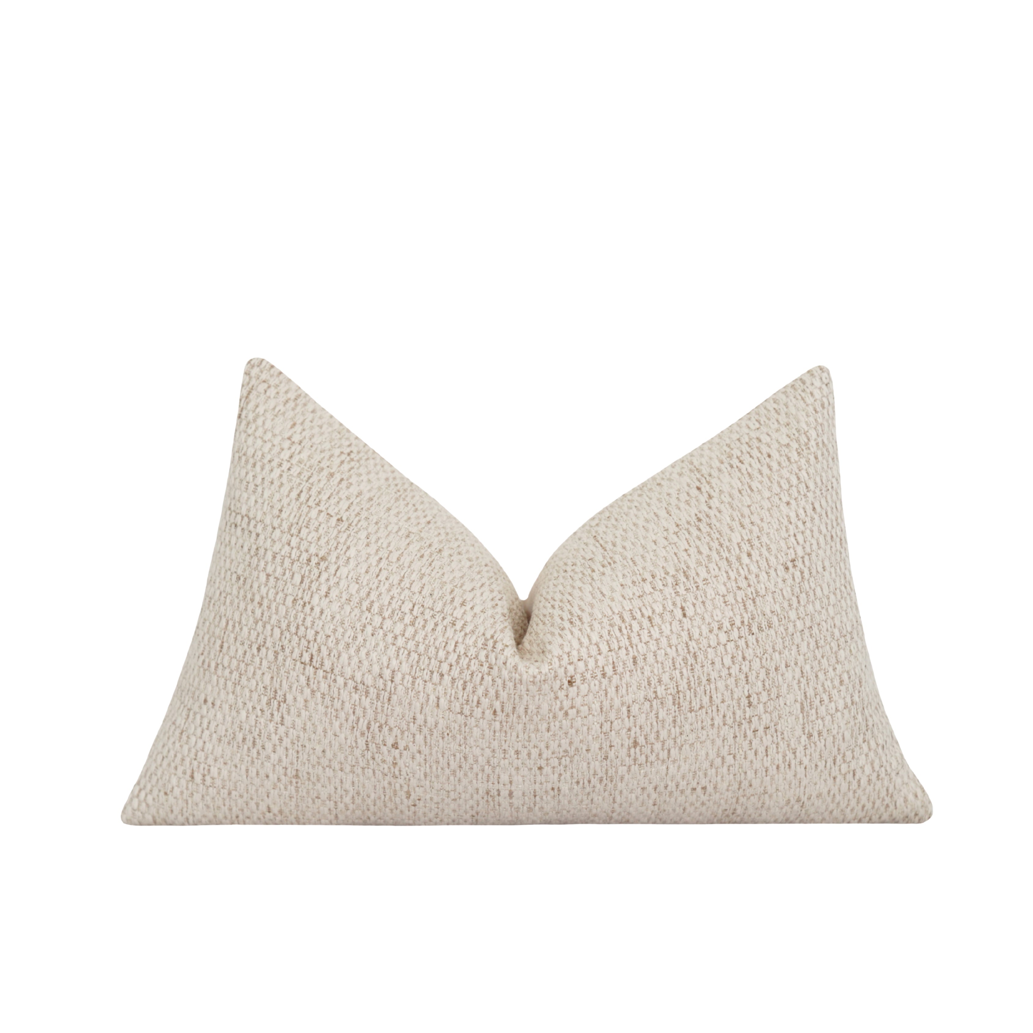 Soft Sand Woven Pillow Cover | Textured Neutral Modern Accent Pillow ...