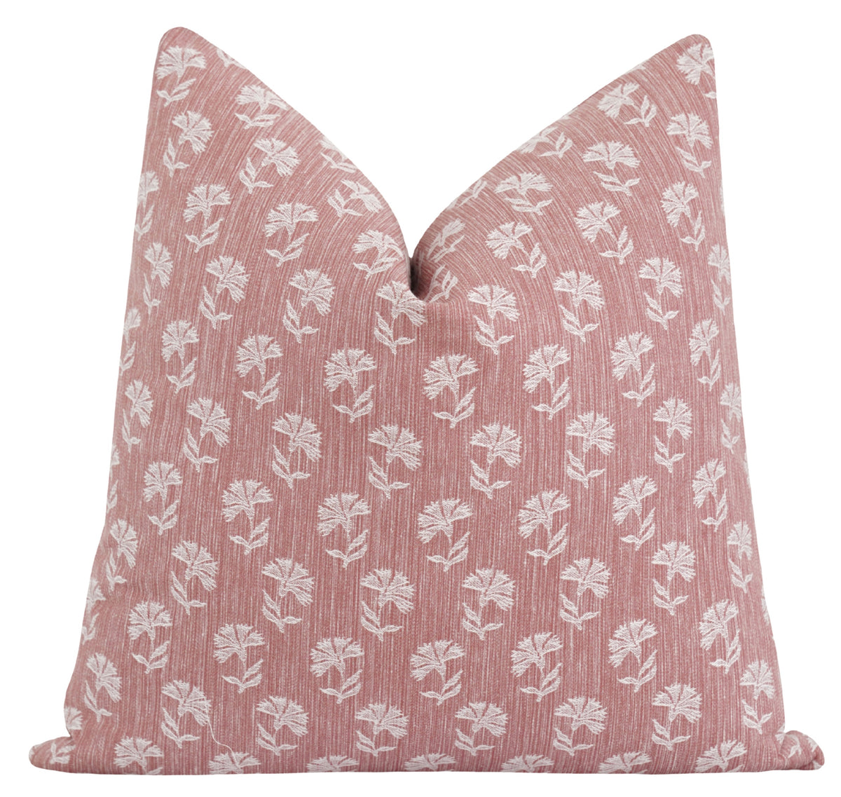 Warwick Dusty Rose Floral Pillow – Land of Pillows